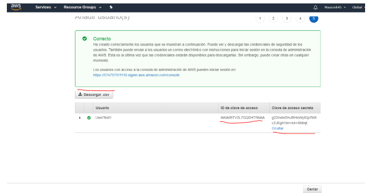Primeros pasos en Amazon Web Services (AWS)